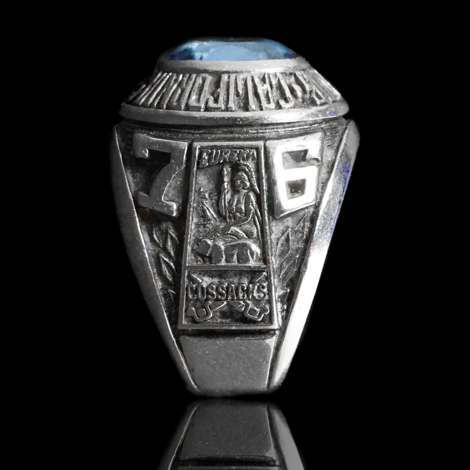 Stunning Large Heavy Vintage 1976 Sonoma State University Herff Jones ...