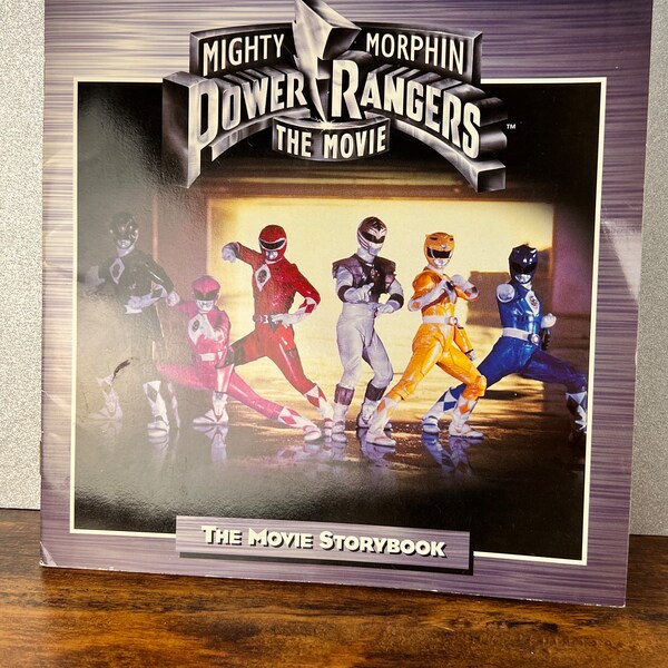 Power Rangers Book - Etsy