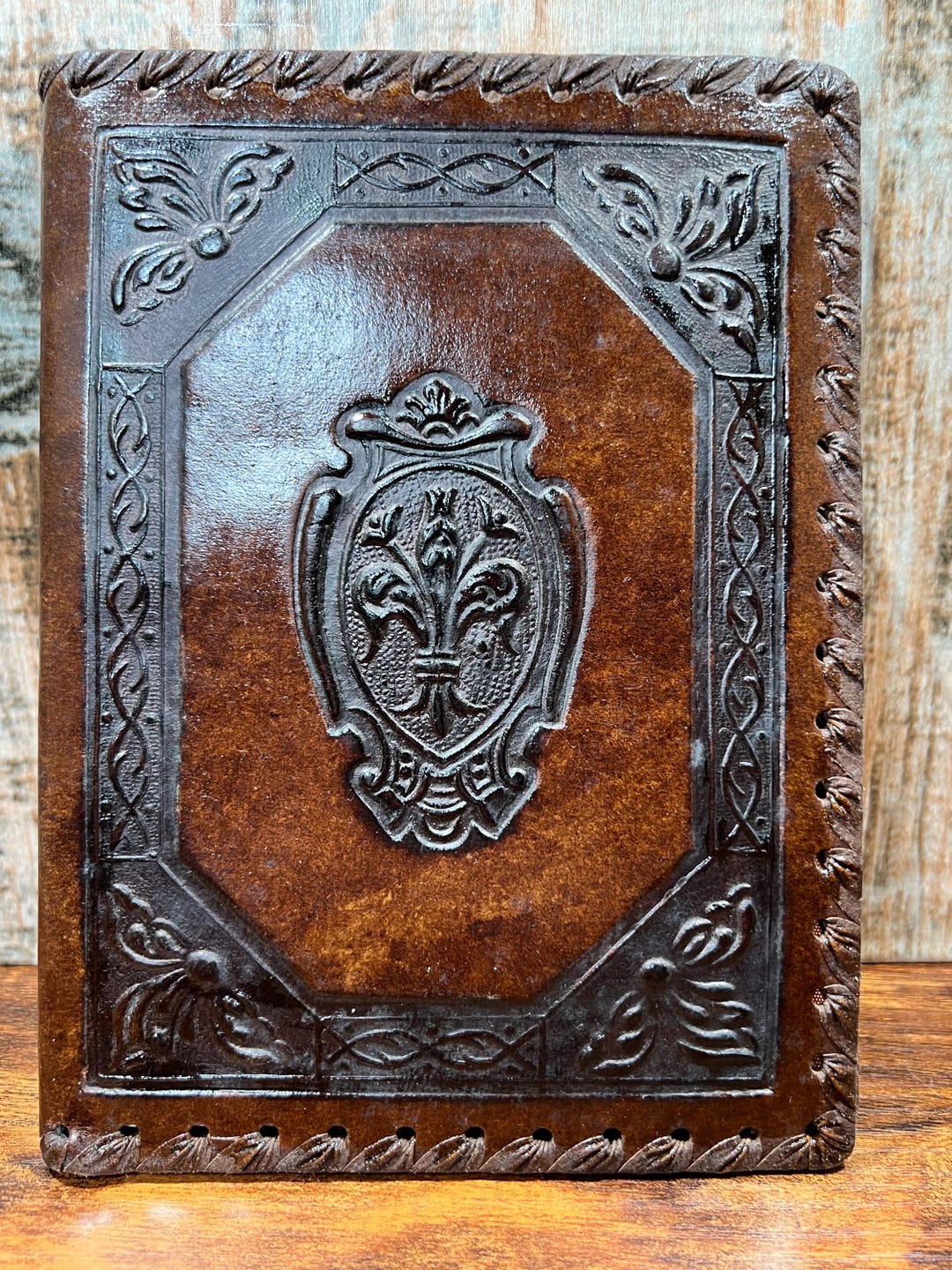 Beautiful Italian Leather Notepad and Address Book - Etsy