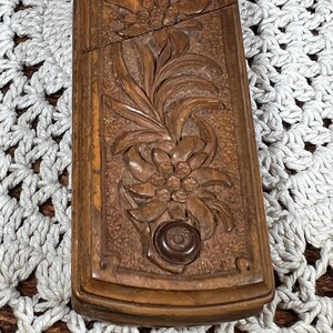 Vintage Wood Matchbox Puzzle Box - Etsy