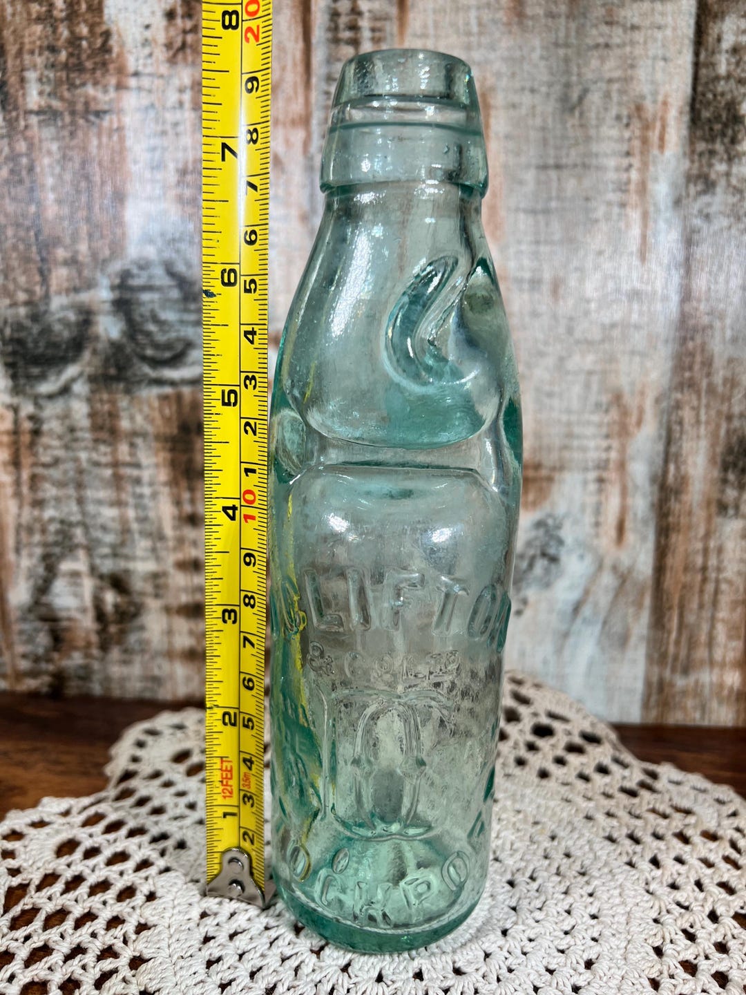 Antique German Codd Neck Marble Stopper Bottle - Etsy