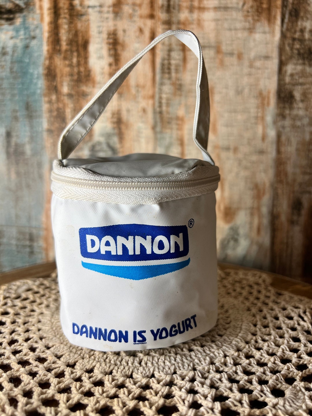 Vintage Dannon Yogurt Mini-cooler - Etsy