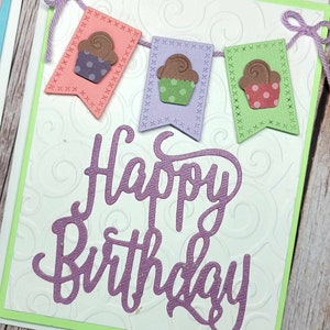 Birthday CARD Set Thank You Get Well Hello Friend Greeting Cards 4 Card ...