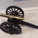 Cast Iron Cannon Moving Wheels Adjustable Mini Cannon Collectible ...
