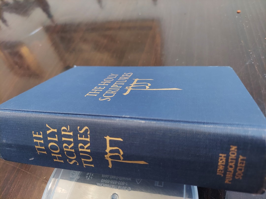 The Holy Scriptures 1955 - Jewish Publication Society - Hard Covered - Etsy
