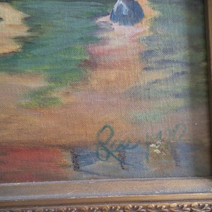 1920 Oil on Board Signed Lee - Original - Etsy