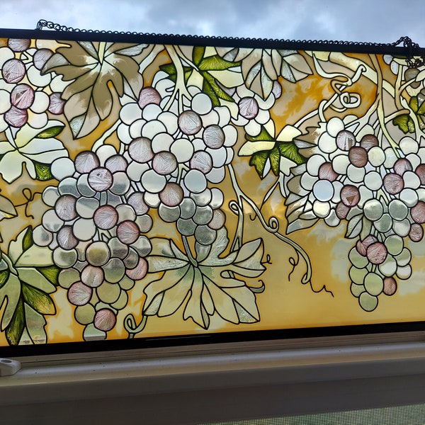 Grape Pattern Glass - Etsy