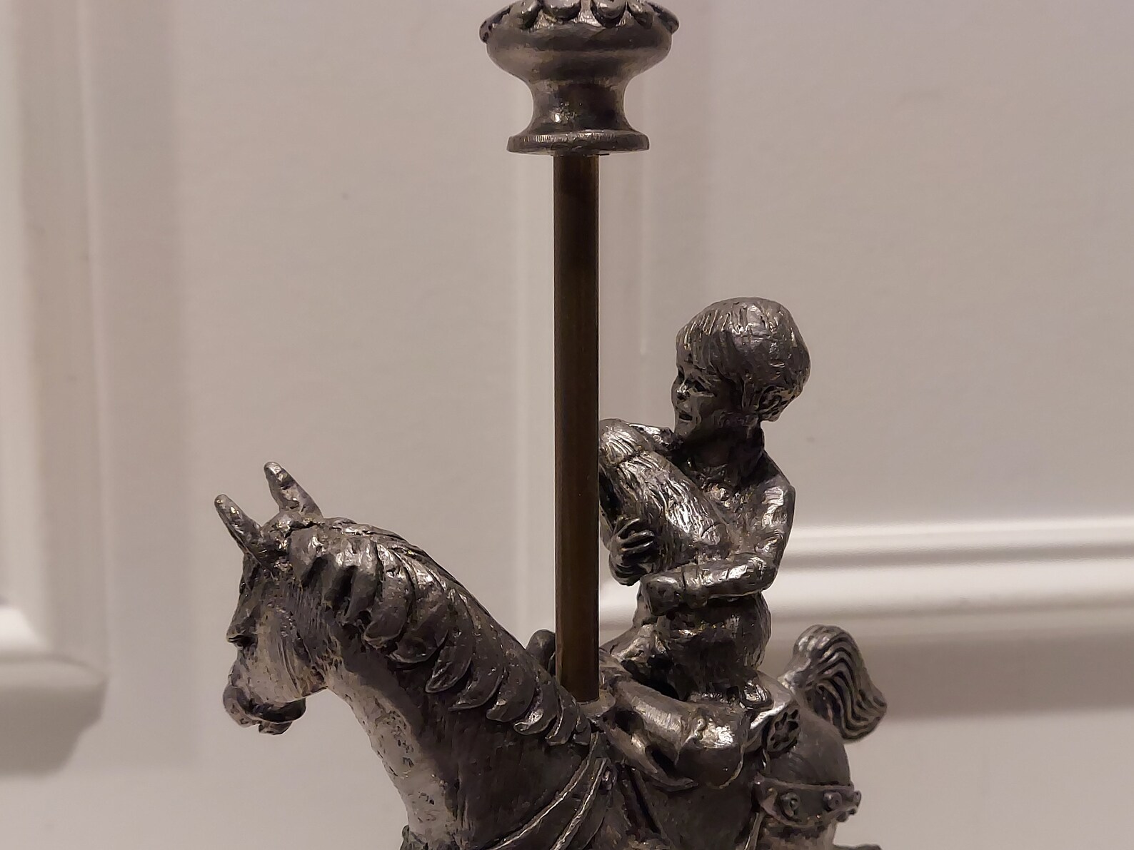 Park Carousel Pewter by M.A. Ricker 427/1000 Limited Edition - Wood ...