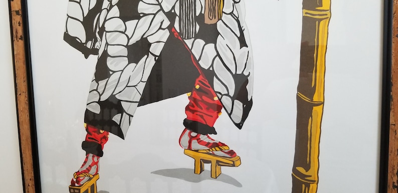 Kabuki by Roger Merritt Large 38 Limited Edition | Etsy