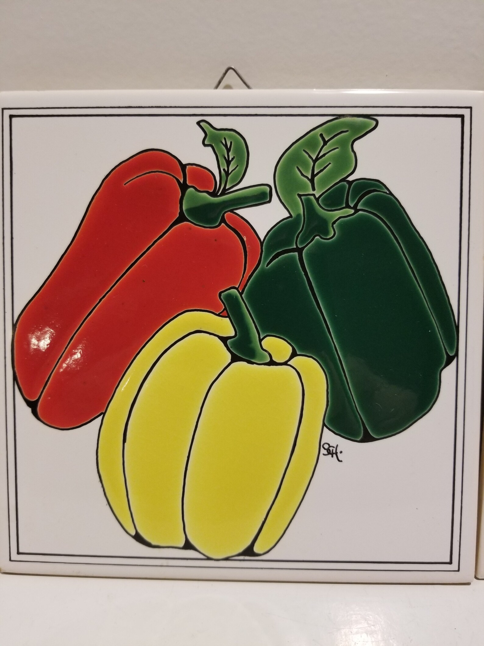 Vegetables Glazed Ceramic Tiles High Level of Details Wall - Etsy