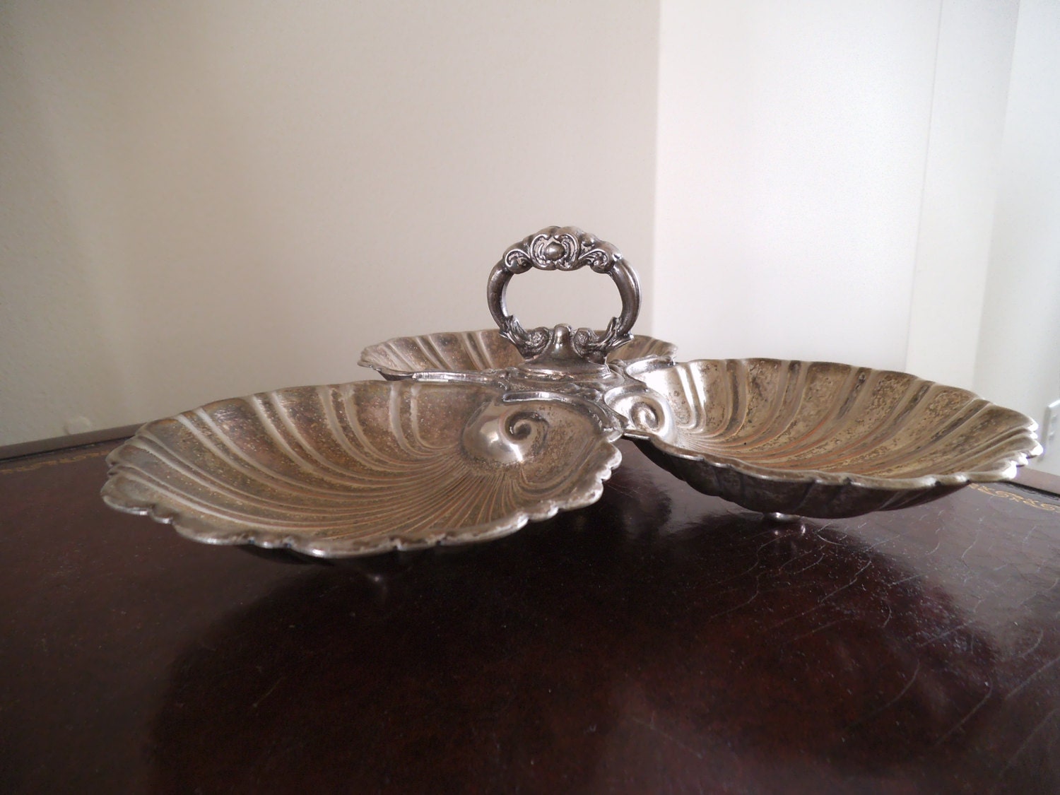 F. B. Rogers Silver Co 1883 Silver on Copper Plate - Etsy