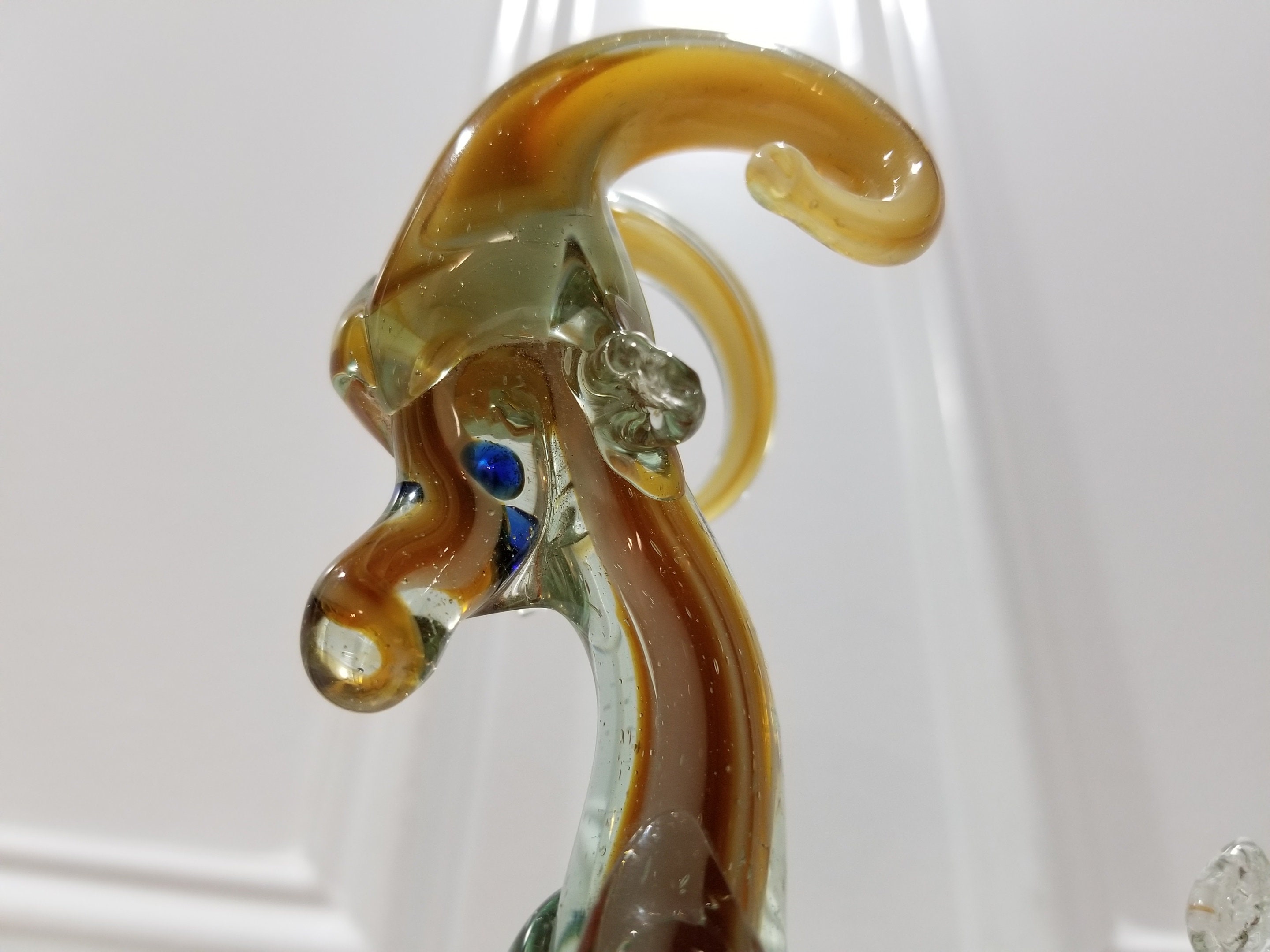 Murano Venetian Art Glass Ram Figurine Italy | Etsy