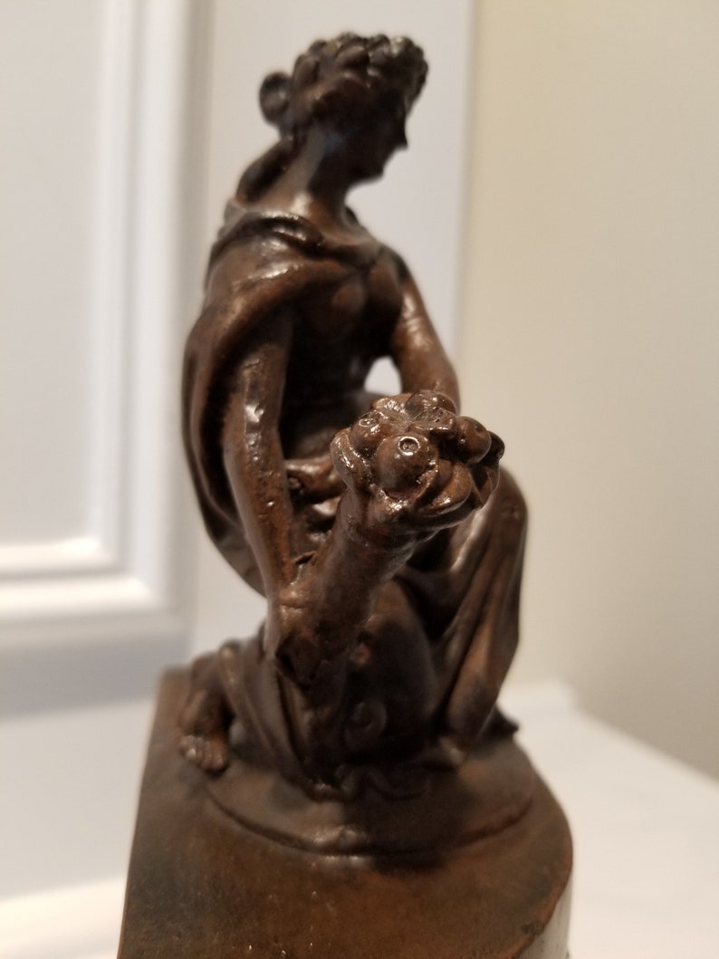 Victorian Style Statue Figurine Woman 8 Inches Tall | Etsy