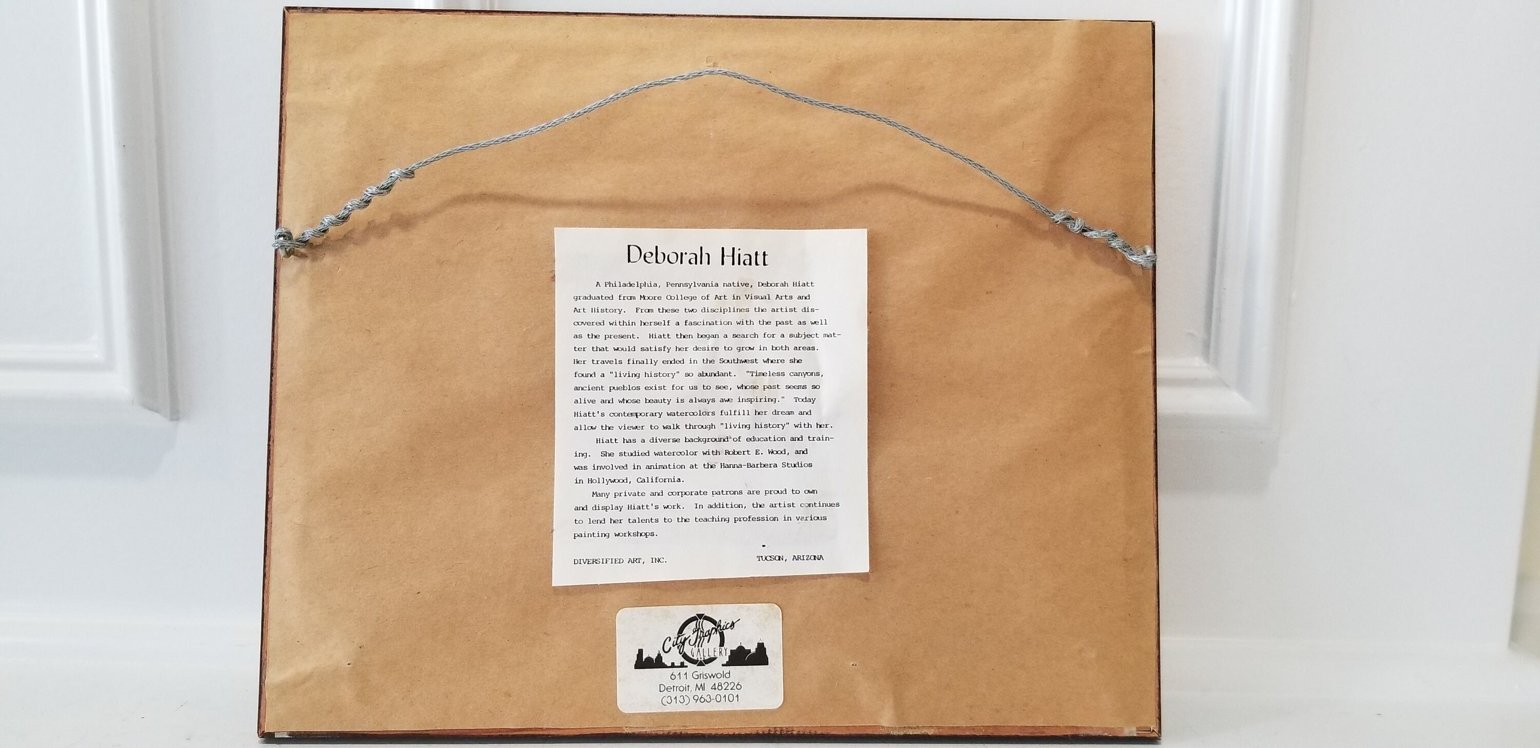 Deborah Hiatt Lithography Framed Art - Etsy