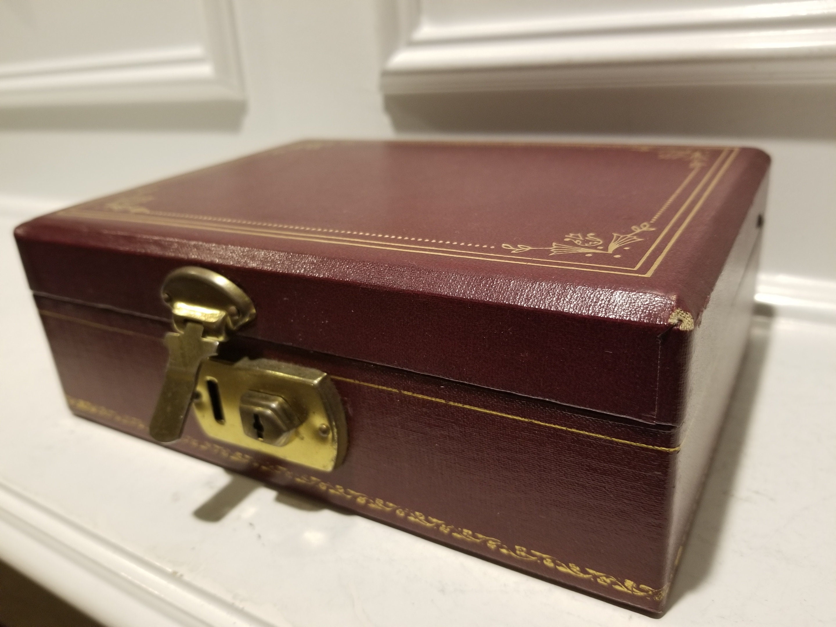 Briefcase Style Box Original Jewelry Box | Etsy