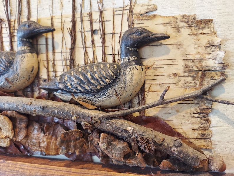 Mcgee Art - Framed Ducks Sculpture - Signed by the Artist - 3D Art ...