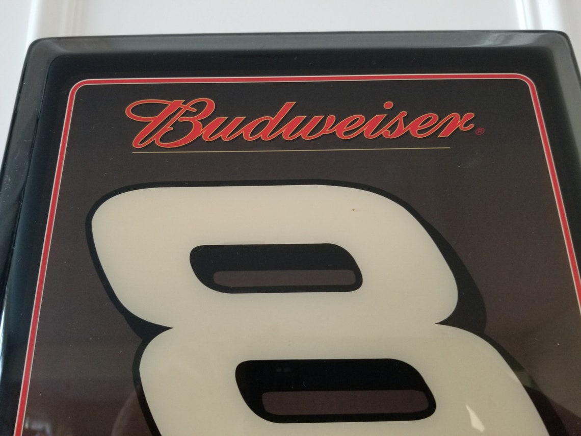 Dale Earnhardt Jr Jebco Clock Collectible Budweiser Clock - Etsy