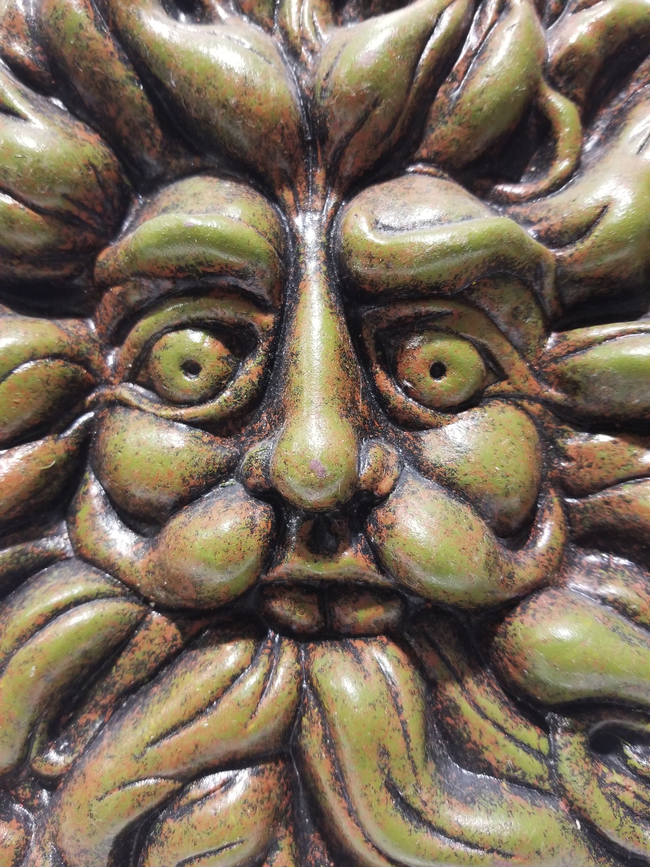 Mythical Design - Original Wall Plaque - Ceramic Sun Wall Decor - Hand ...