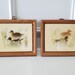 Collectible Tiles With Wood Frame Duck Design Set of 2 Made by Kimberly ...