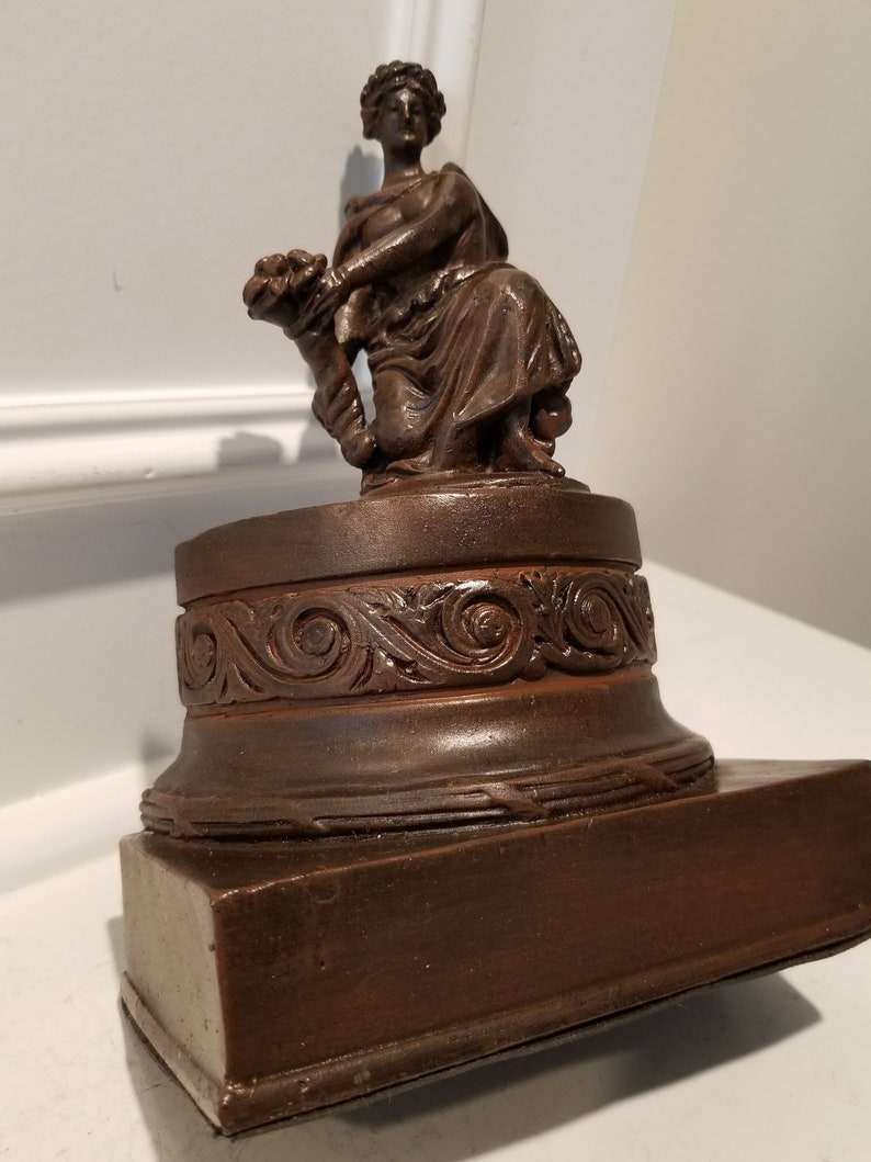 Victorian Style Statue Figurine Woman 8 Inches Tall | Etsy