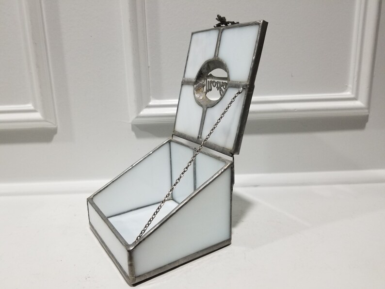 Stained Glass Jewelry Box - Gift for Mother - Handcrafted - Etsy