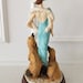 La Verona Collection Figurine Lady With Dogs Figurine High Level of ...