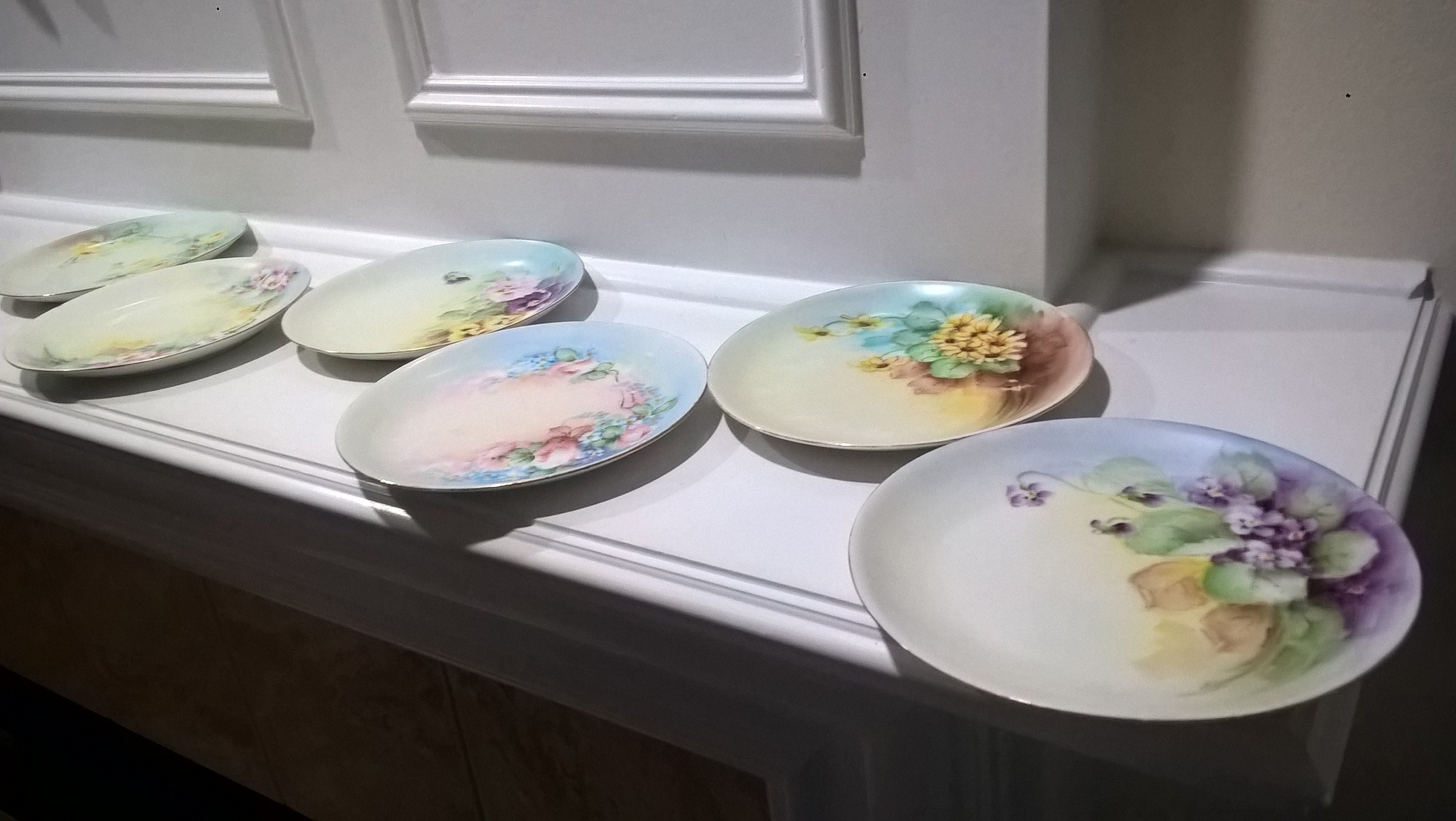 Favorite Bavaria Germany Porcelain Plates Set of 6 | Etsy