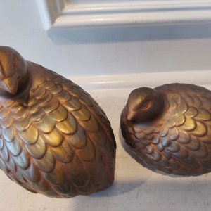 Pair of Ceramic Partridge Decor - Set of 2 - Etsy