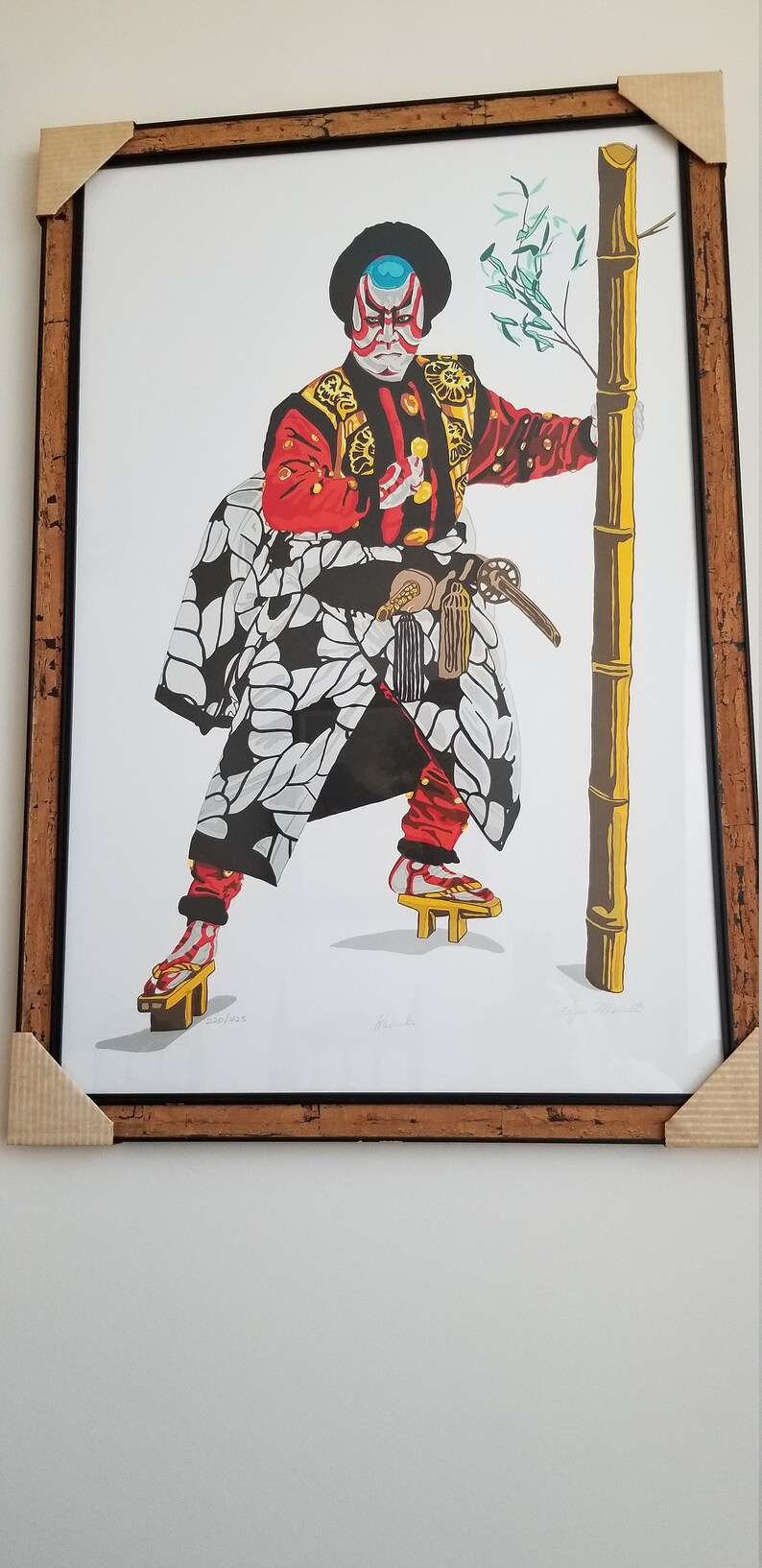 Kabuki by Roger Merritt Large 38 Limited Edition | Etsy