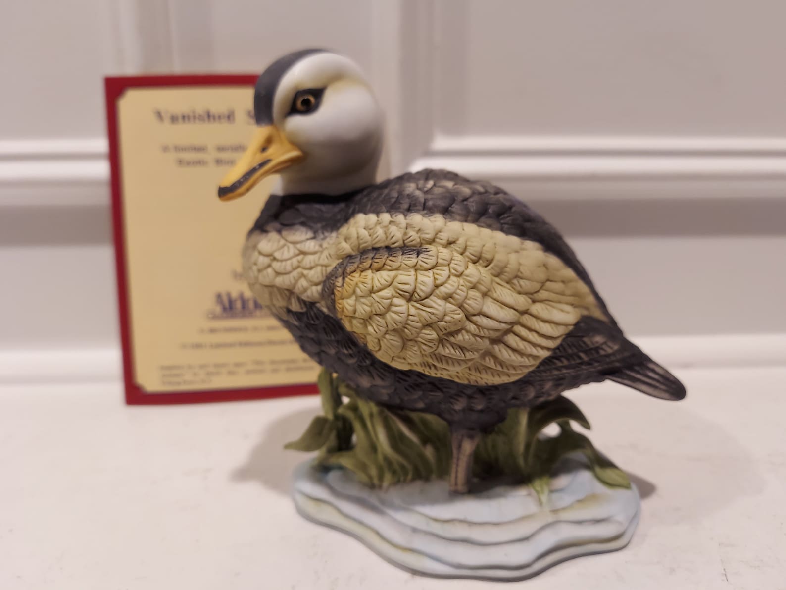 Vanished Species - Porcelain Labrador Duck - Limited Serially Numbered ...