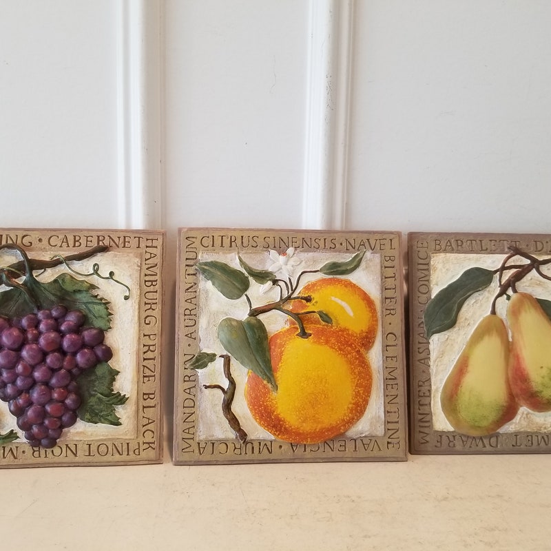 Apple Ceramic Tiles - Etsy