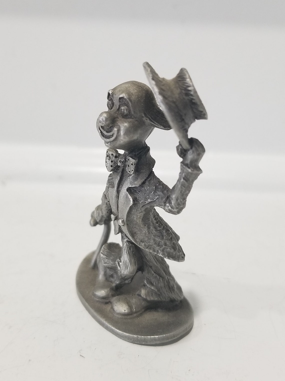 Pewter Figurine Clown Pewter Miniature High Level of | Etsy
