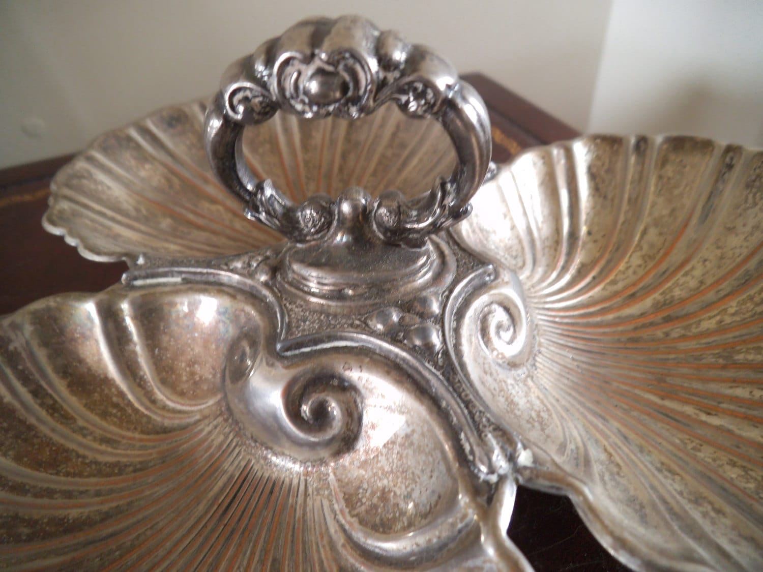 F. B. Rogers Silver Co 1883 Silver on Copper Plate - Etsy