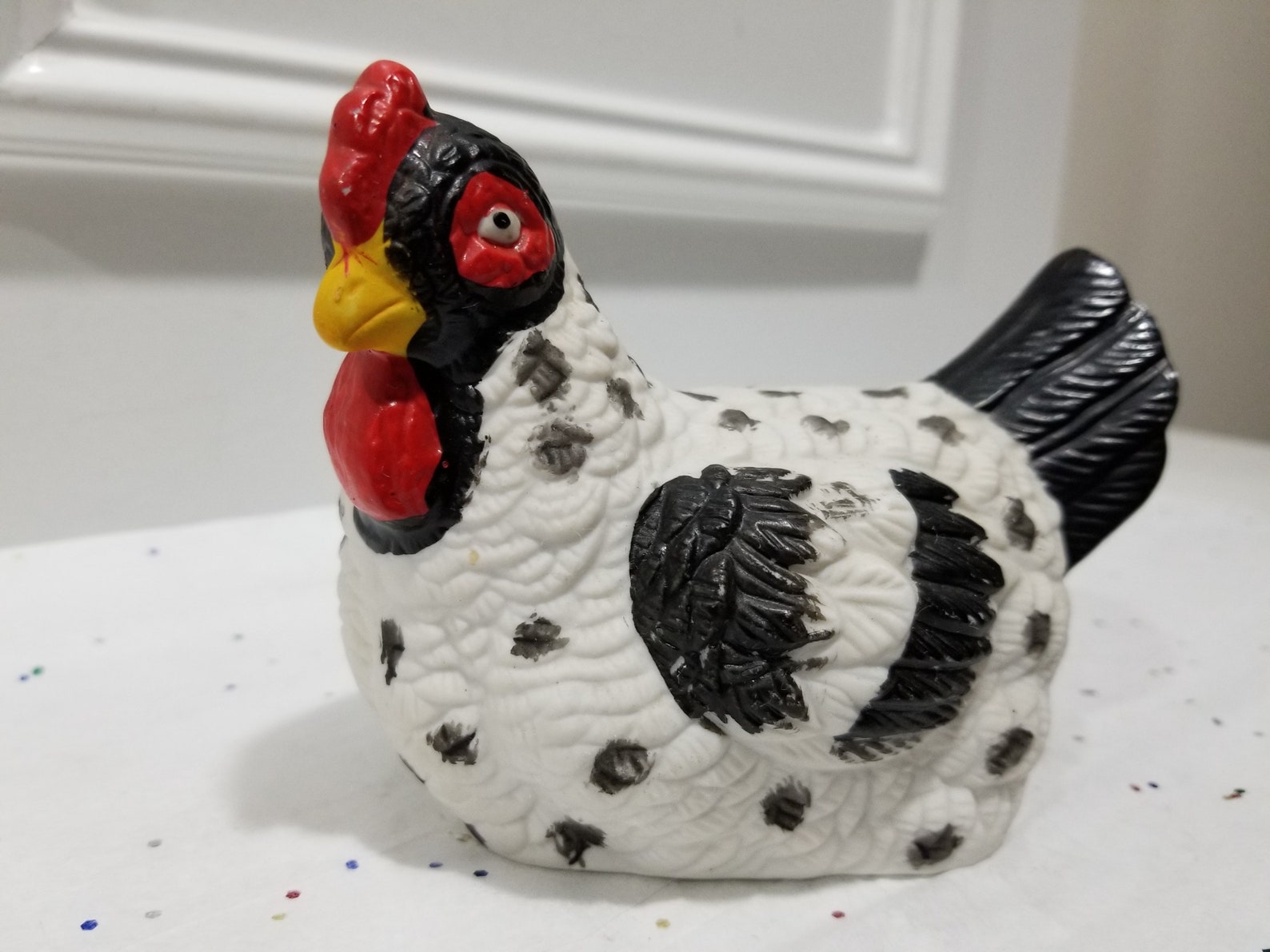 Hen Ceramic Decor - High Level of Details - Chicken Decor - Etsy