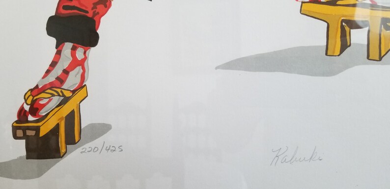 Kabuki by Roger Merritt Large 38 Limited Edition | Etsy