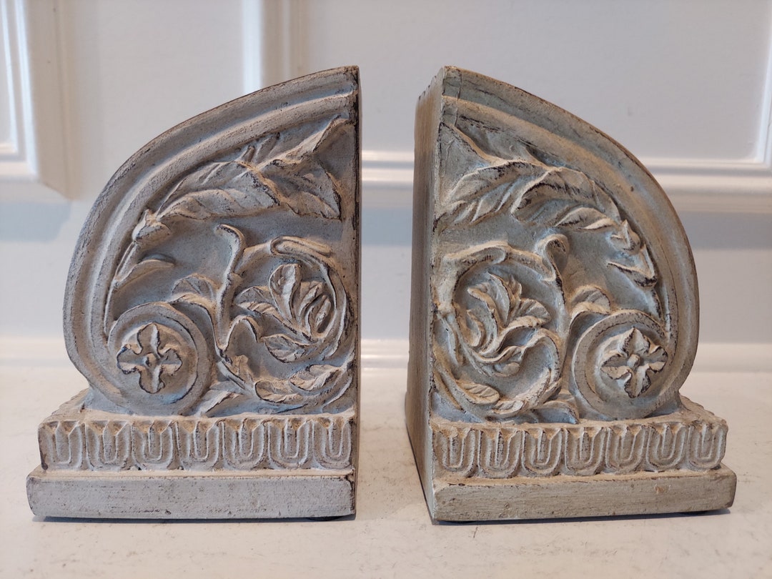 Melannco Bookends - Hand Made Collectible Bookends - Ceramic Mix ...