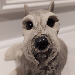 Classic Critters - Dog Figurine - Schnauzer-light - High Level of ...