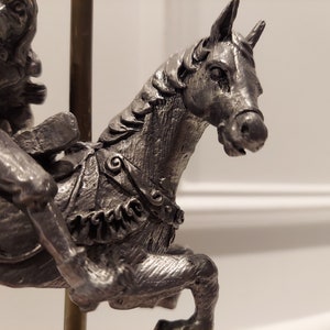 Park Carousel Pewter by M.A. Ricker 427/1000 Limited Edition - Wood ...
