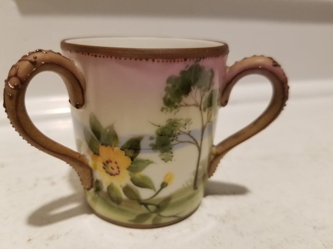 Antique Hand Painted Nippon Teacup - Morimura Bros (old Noritake ...