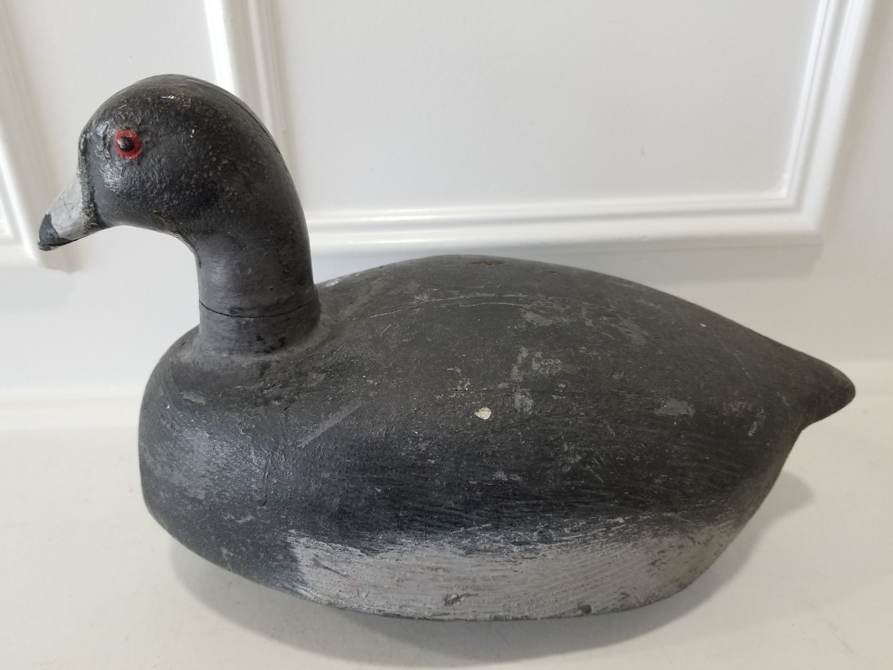 Antique Wood Carved Duck Collectible Wood Duck - Etsy