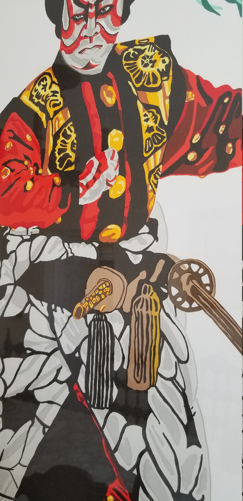 Kabuki by Roger Merritt Large 38 Limited Edition | Etsy