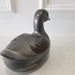 Mid-century Metallic Duck Box Metallic Duck Shape Box With Lid - Etsy