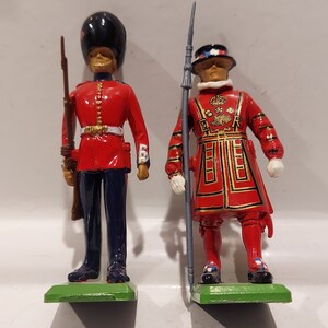 English Army Hand Painted Toy Soldier - Metal Figurine - Britains Ltd ...