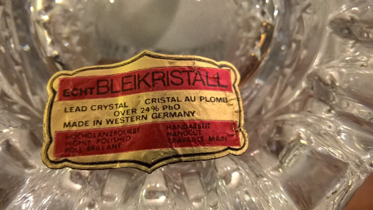 Hand Cut Crystall Basket From Birds Collection by - Etsy