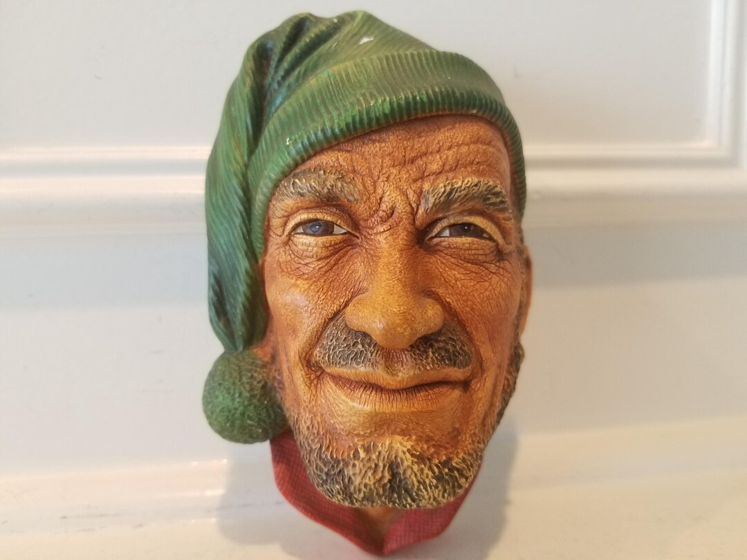 Bossons Ceramic Wall Decor - Corsican Character Head Plaque by Bossons ...