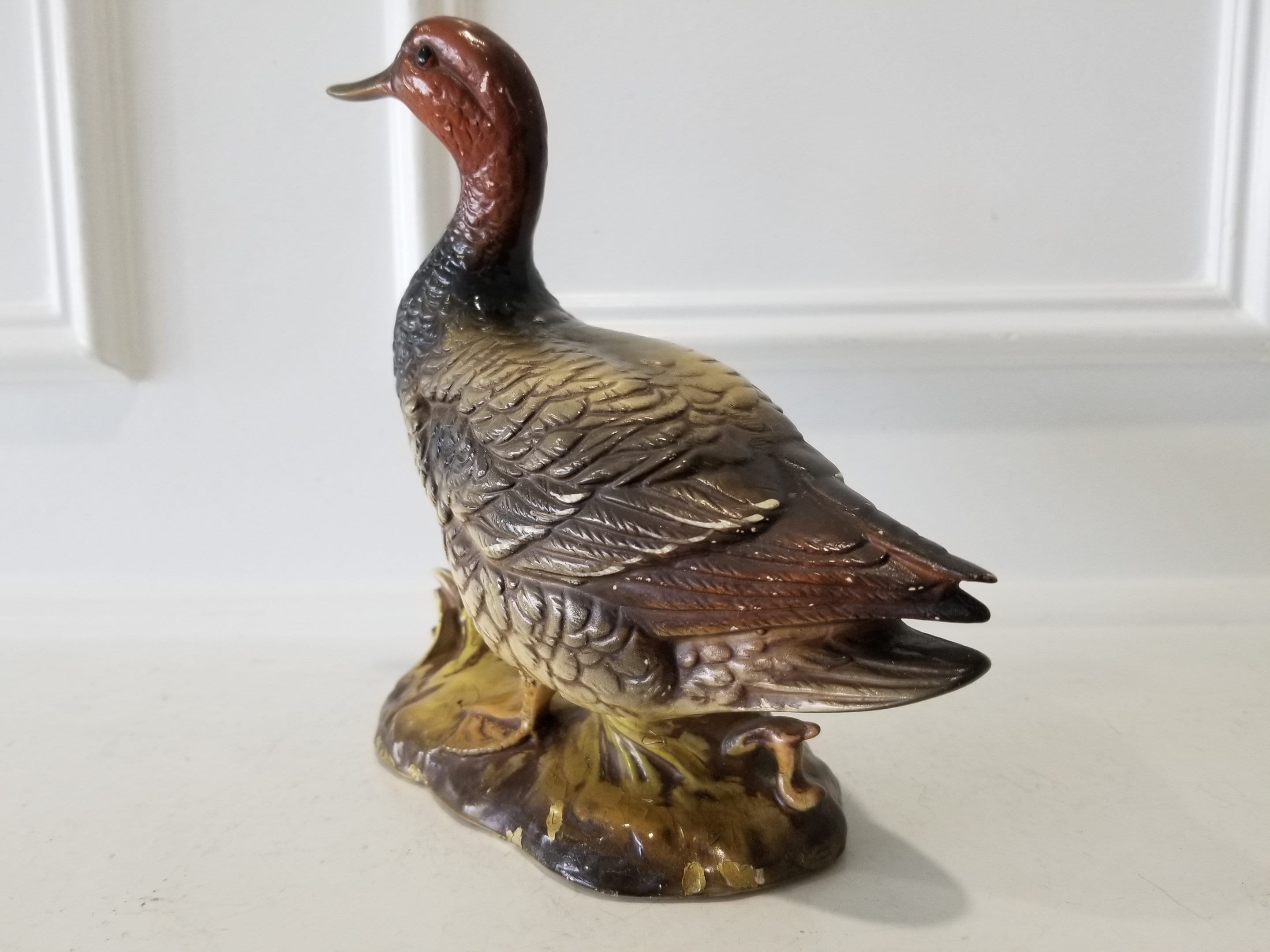 Ceramic Duck - High Level of Details - Hand Painted - Enesco - Made in ...