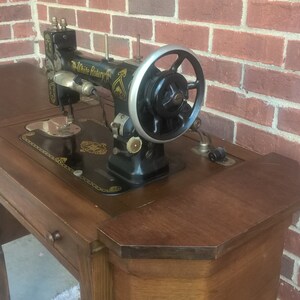 White Rotary 1920's First Electric Sewing Machine | Etsy