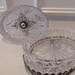 Crystal Box With Silver Metallic Decorations Victorian Crystal Box With ...