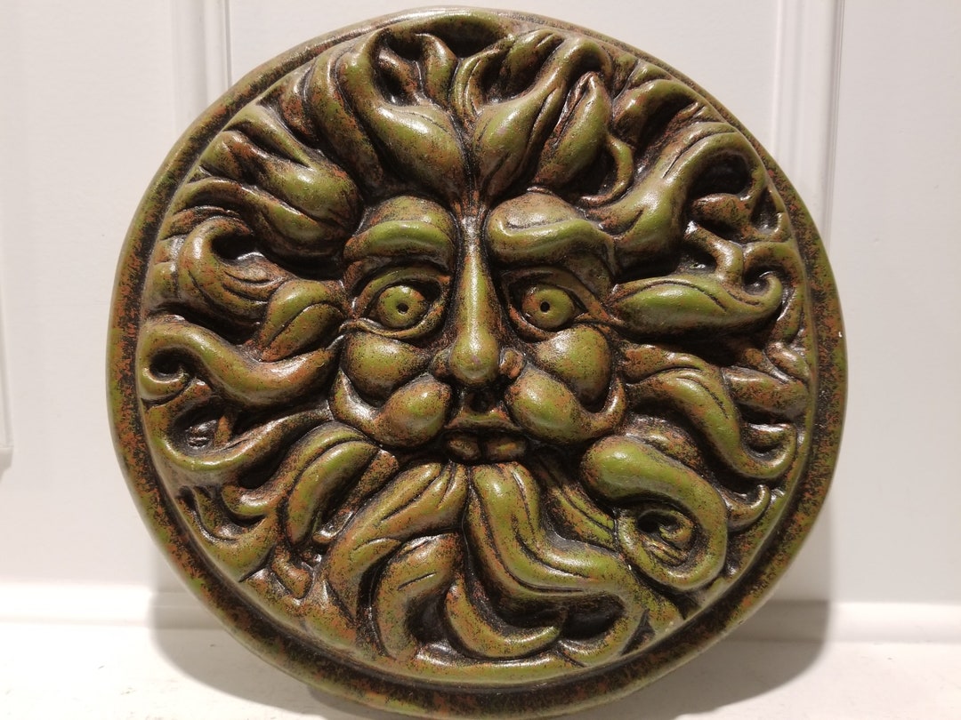 Mythical Design - Original Wall Plaque - Ceramic Sun Wall Decor - Hand ...