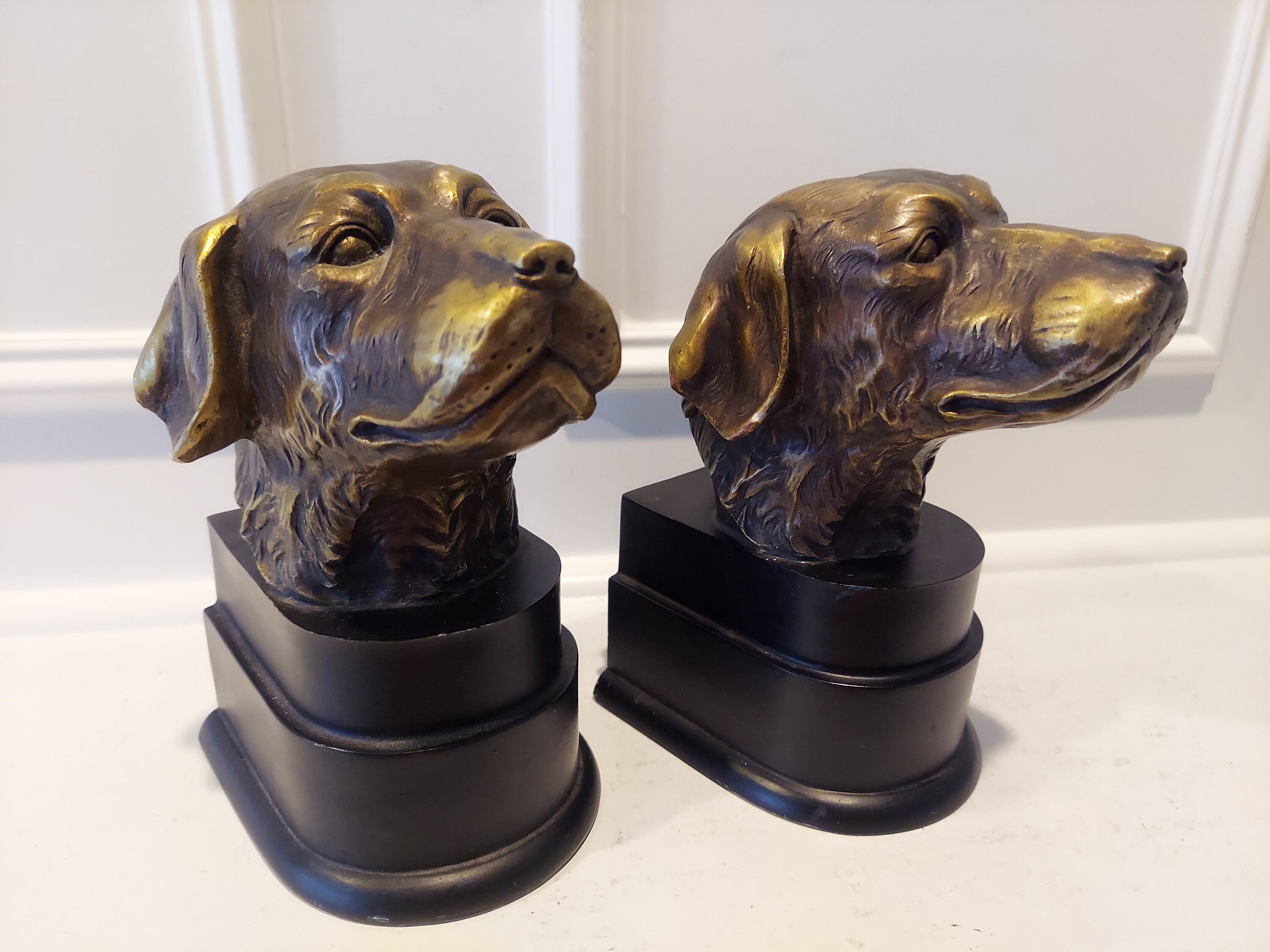 Collectible Bookends Dog Figurine High Level of Details - Etsy